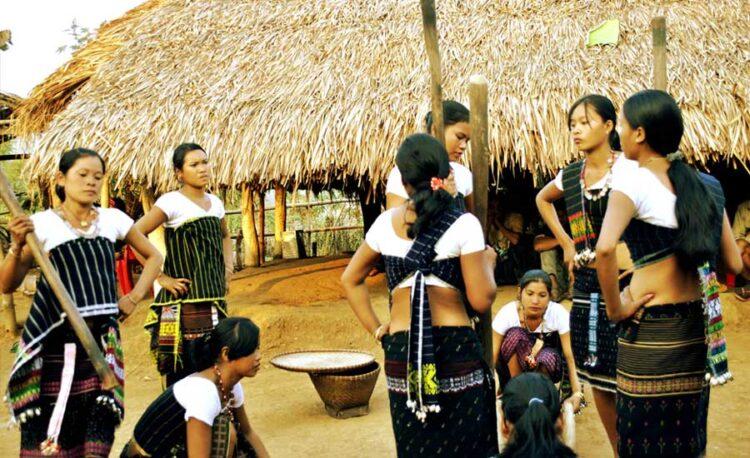 Karbi tribes language Assam India